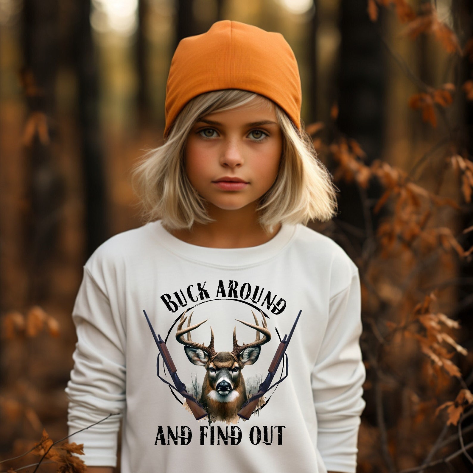 Buck Around and Find Out Png, Bucks and Beards PNG, Deer Hunting PNG ...