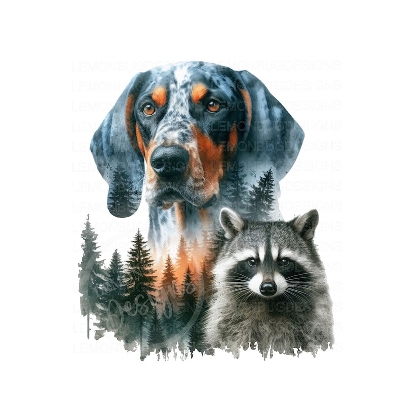 Coon Hunting Svg - Etsy
