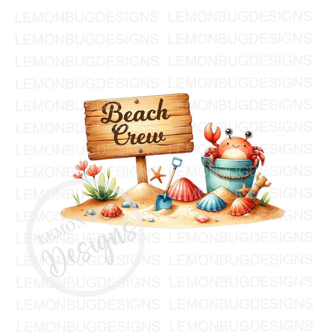 Beach Crew Png, Beach Png, Personalized PNG, Digital Download ...