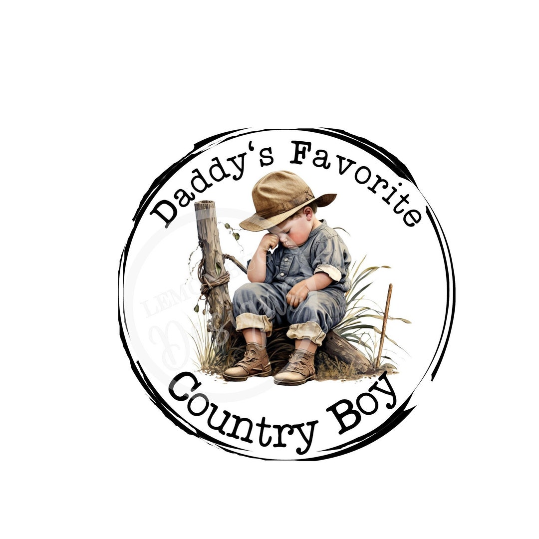 Daddy's Favorite Country Boy PNG | Farming Png | Digital Download ...
