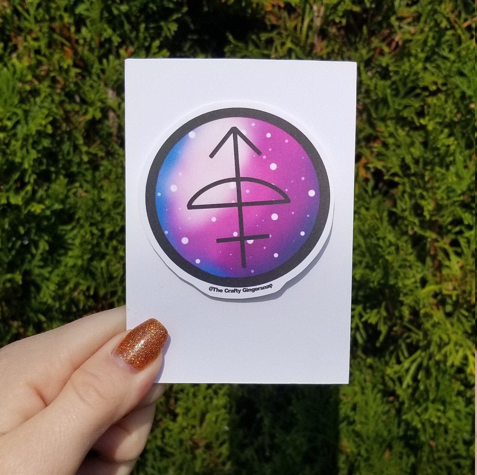 Matte Galaxy Supernatural Enochian Angel Warding Sticker Pack - Etsy