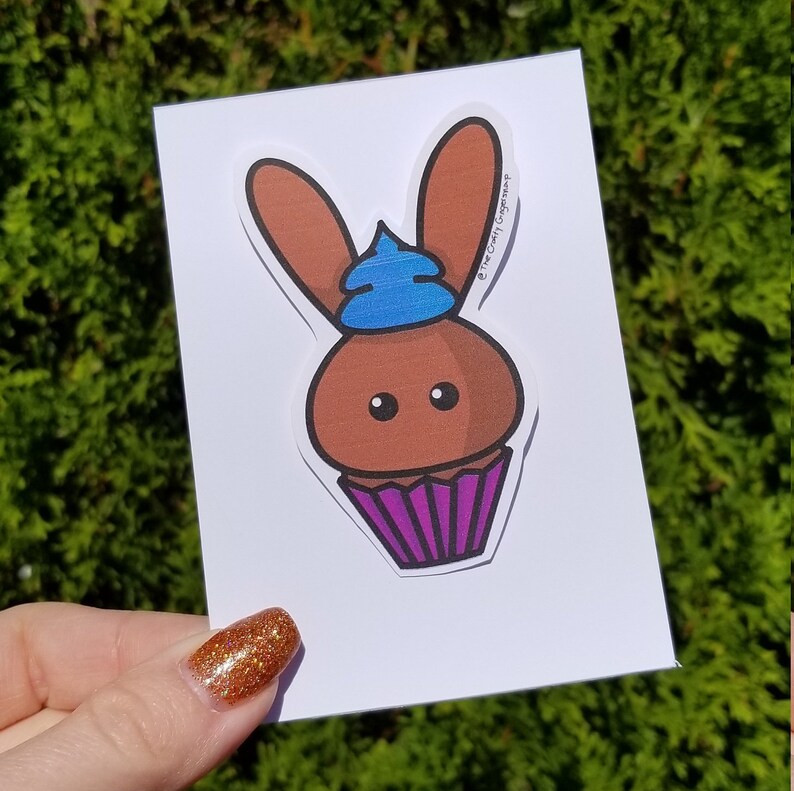 Handmade Matte Bunny Sweets Sticker Pack - Etsy