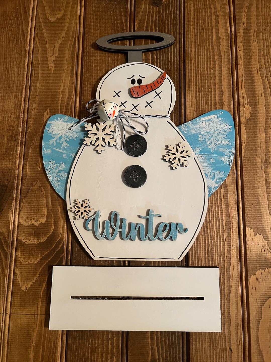 Standing Winter Angel, Snow Angel, DIY or Painted - Etsy