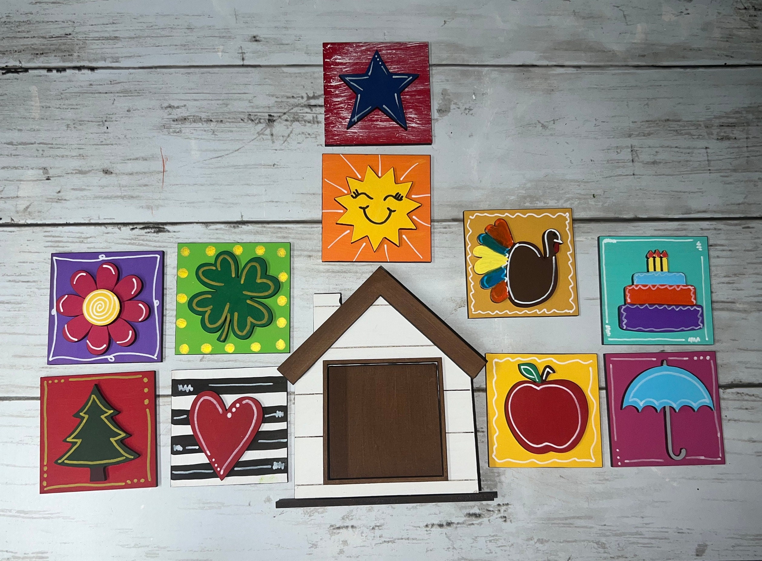 Mini Inserts for Standing Mini House - Etsy