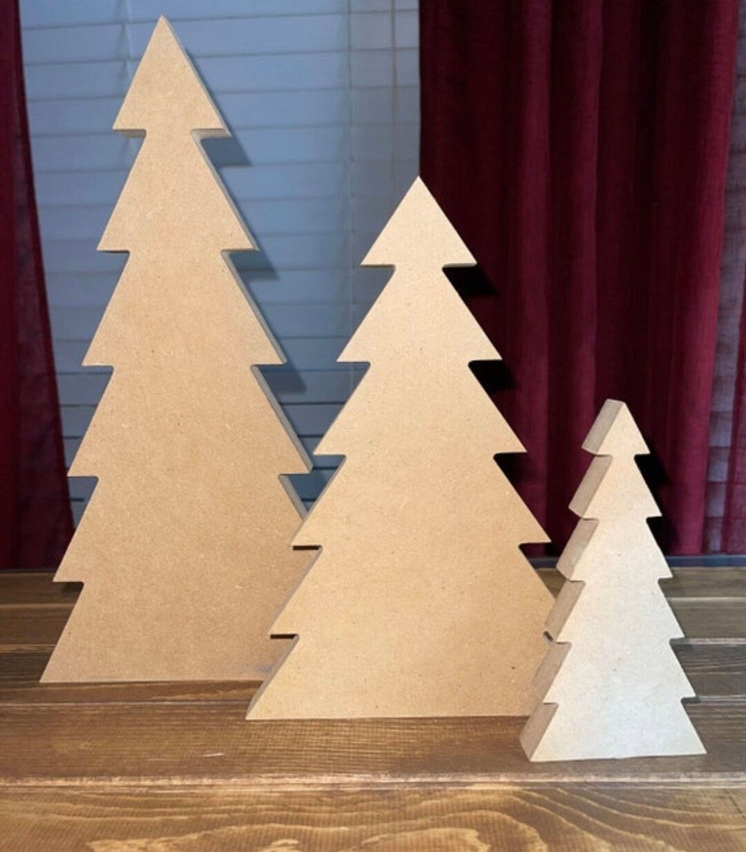 Chunky Trees, Decorative Trees, DIY - Etsy