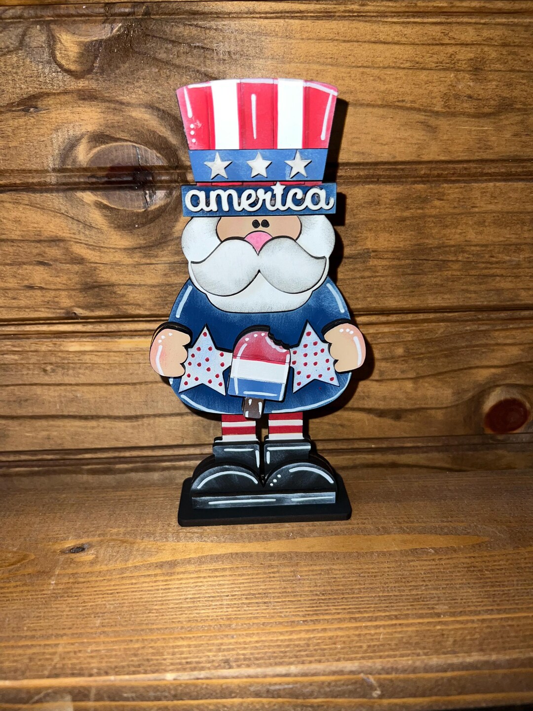 Uncle Sam Mini, Patriotic, Fourth of July - Etsy