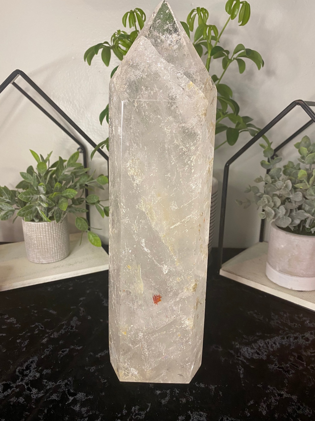 Extra-large Clear Quartz Tower - Etsy