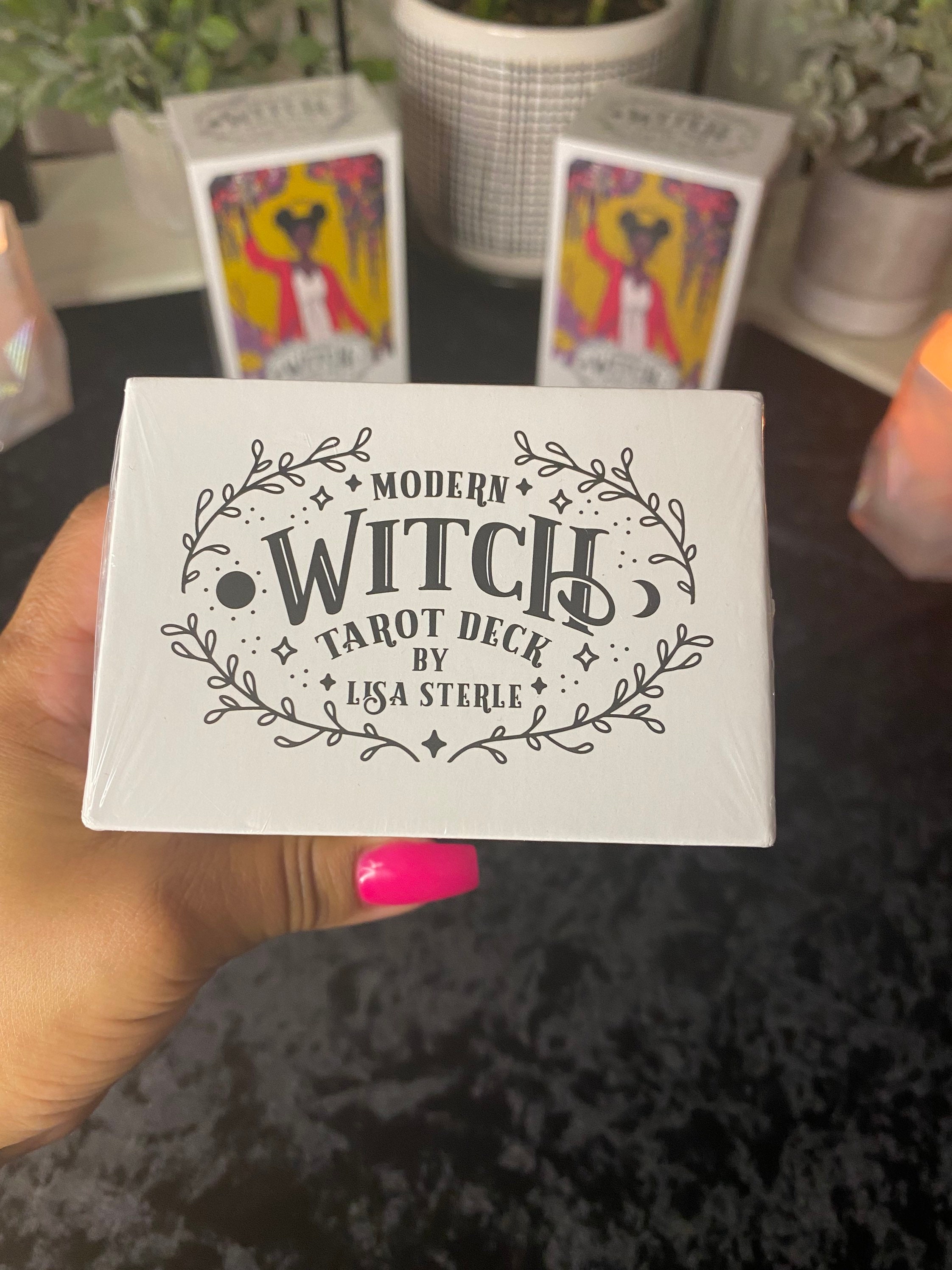 Modern With Tarot Deck - Etsy