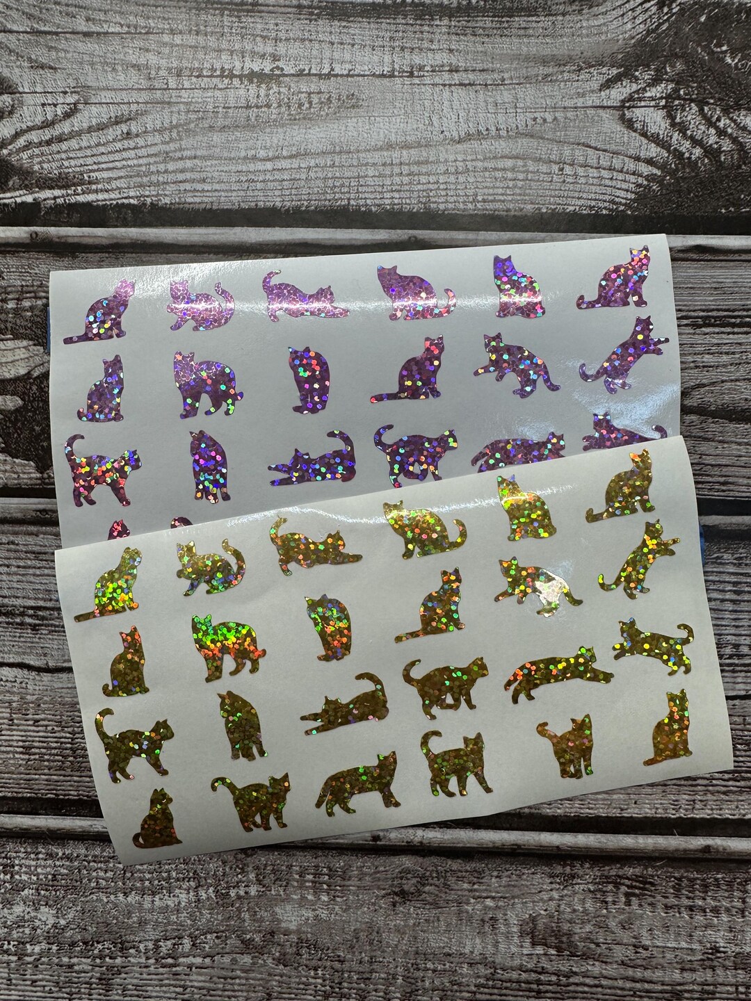 Miniature Cat Stickers – Cute Tiny Cat Sticker Pack, Planner Stickers ...