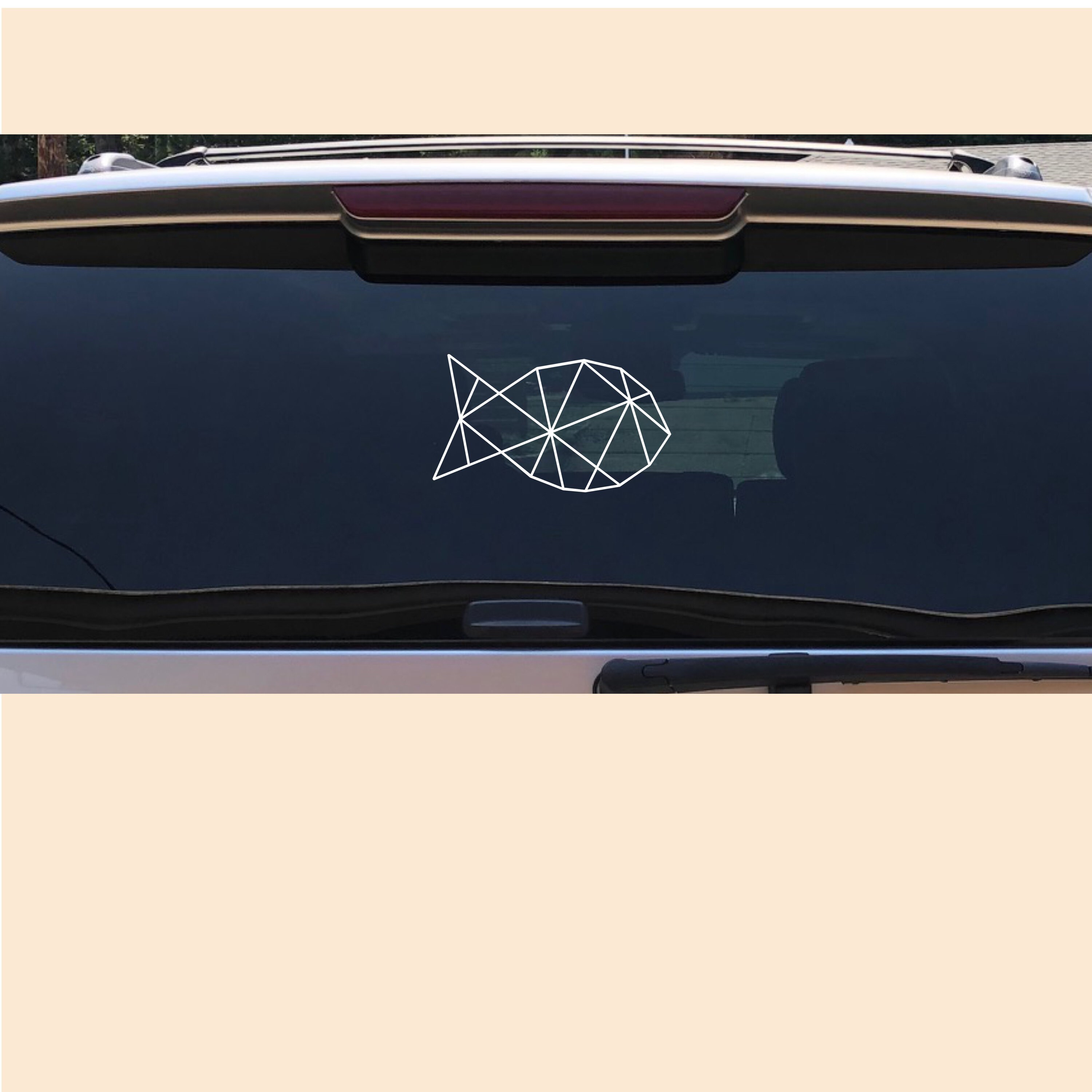 Geometric Animal Decal Stickers for Car Windows, Laptops, Cups - Etsy