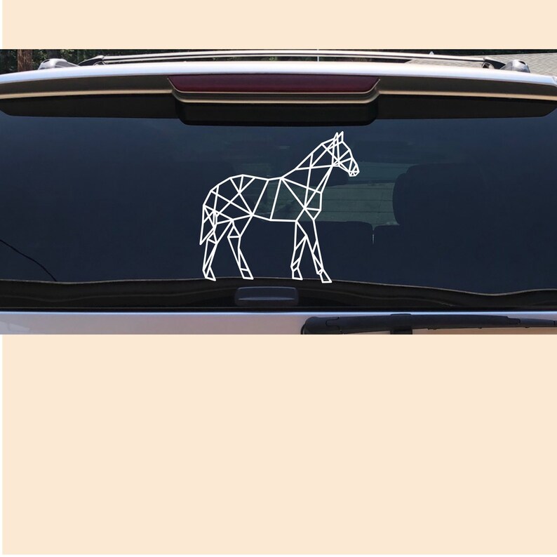 Geometric Animal Decal Stickers for Car Windows, Laptops, Cups - Etsy