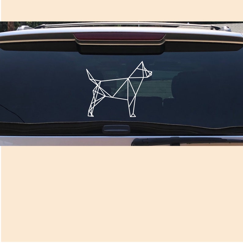 Geometric Animal Decal Stickers for Car Windows, Laptops, Cups - Etsy