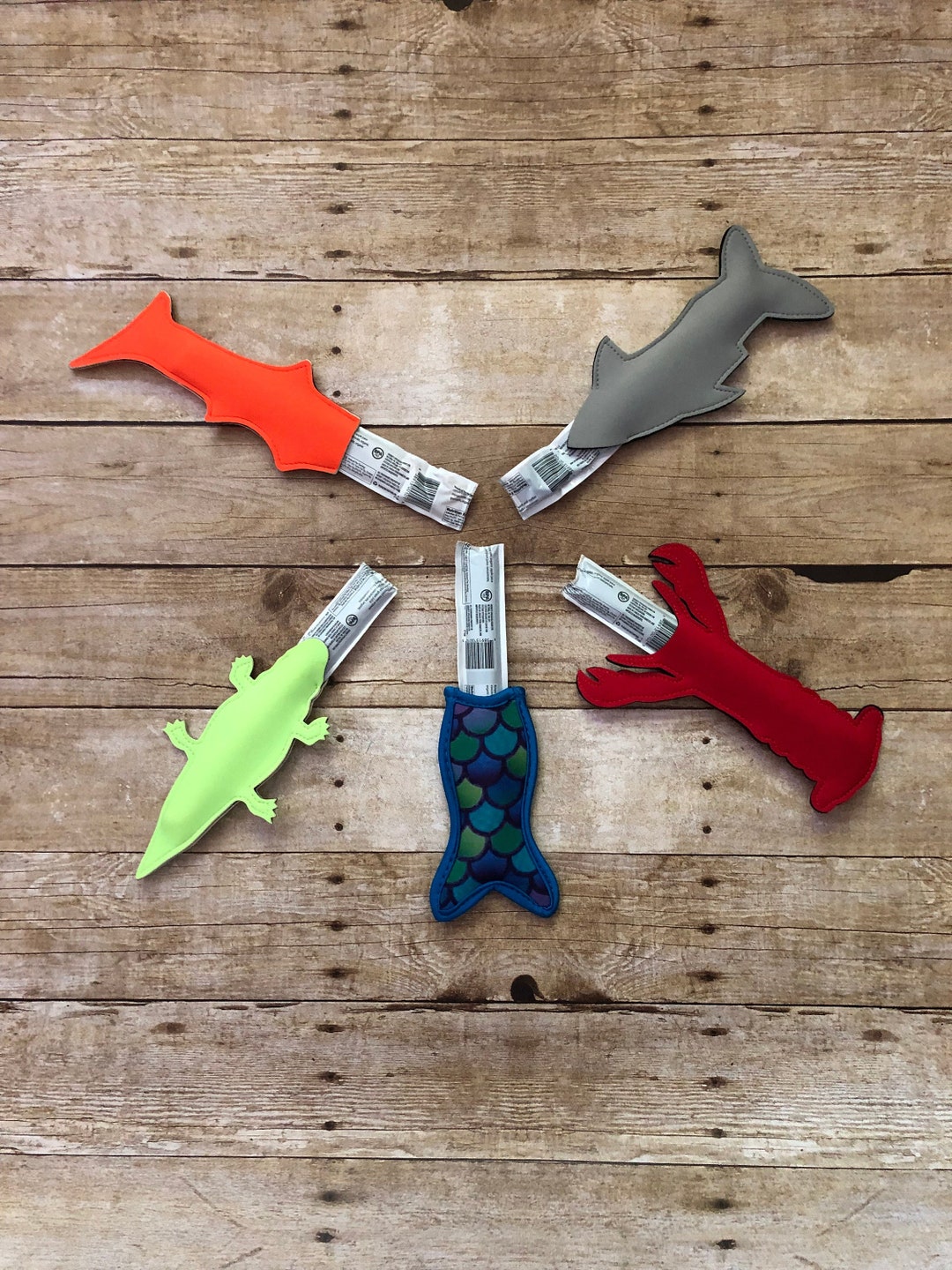 Blank Shark Ice Pop Sleeve Blank Alligator Frozen Treat Holder - Etsy