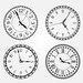 Clock Faces SVG Bundle, Adjustable Clock Arow, Commercial Use, Instant ...