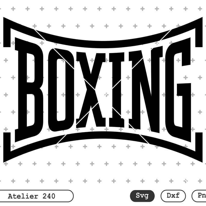 Girl Boxing Svg - Etsy