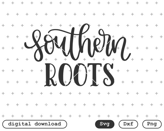 Southern Roots Svg Western Silhouette Svg Files for | Etsy