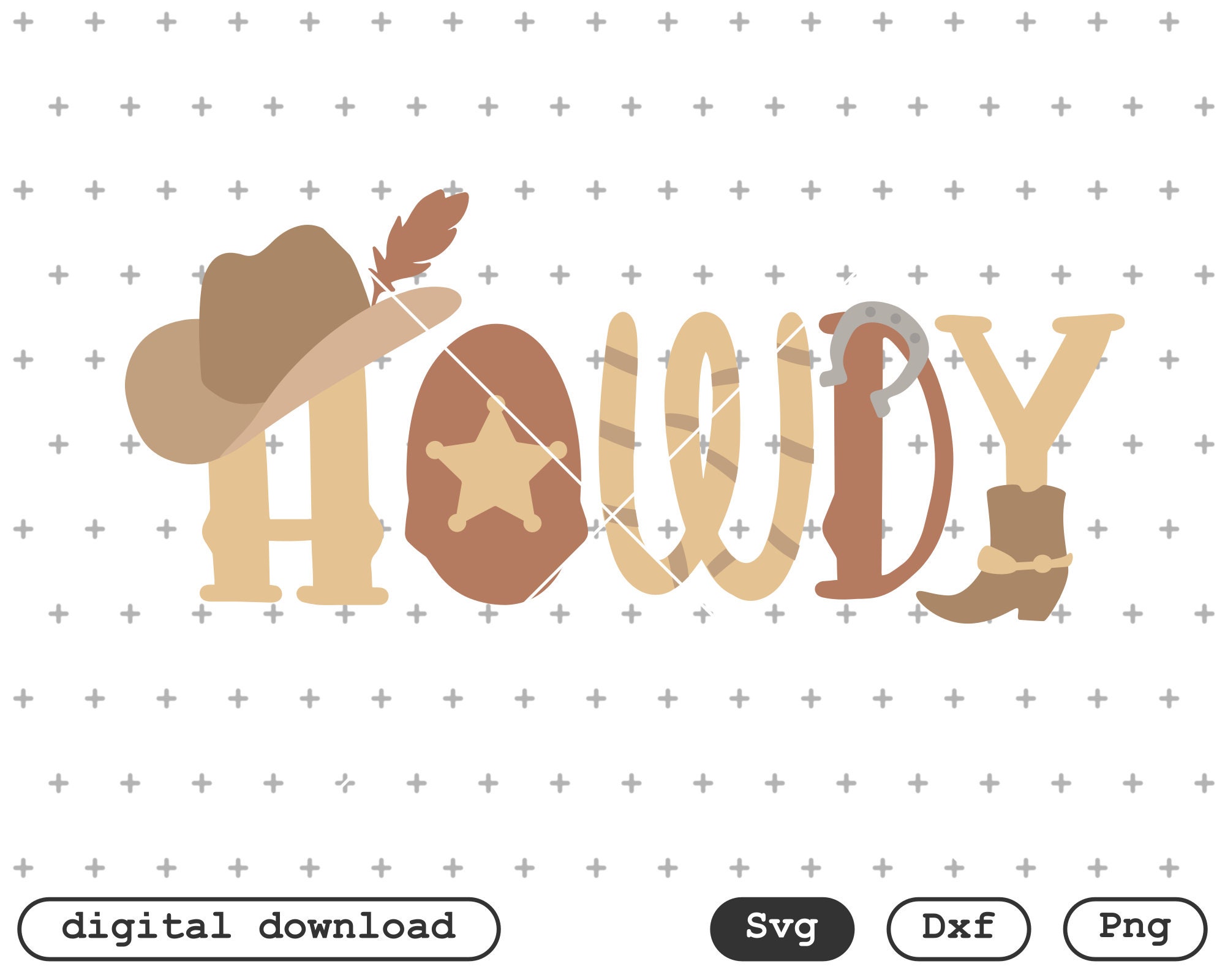 Clip Art Western Svg Files for Cricut cowboy Western Print Svg Southern ...