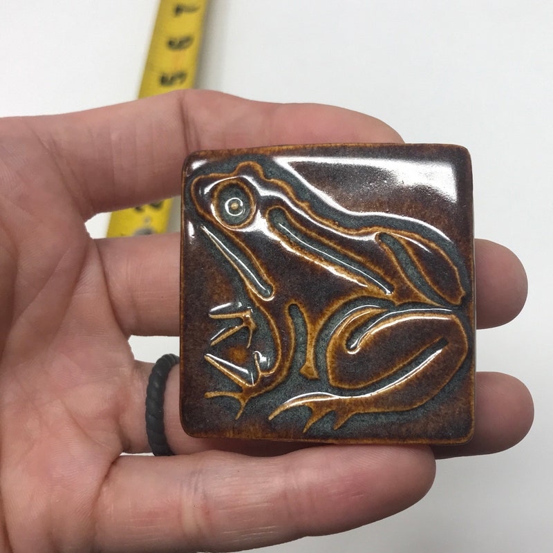 Frog Ceramic Tile - Etsy