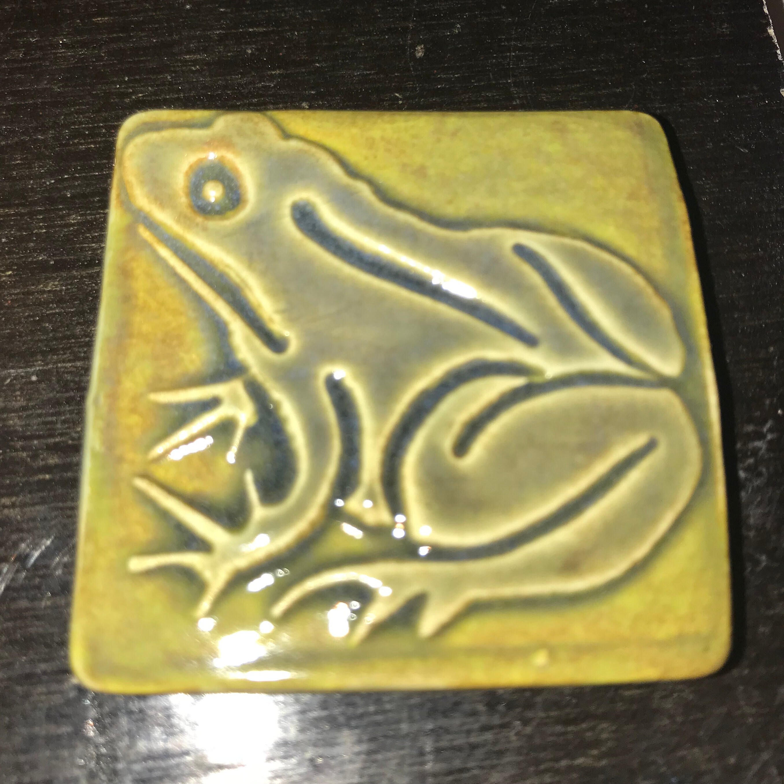 2"x2" Handmade Frog Tile for Backsplash in Kitchen, Bathroom, Ect ...