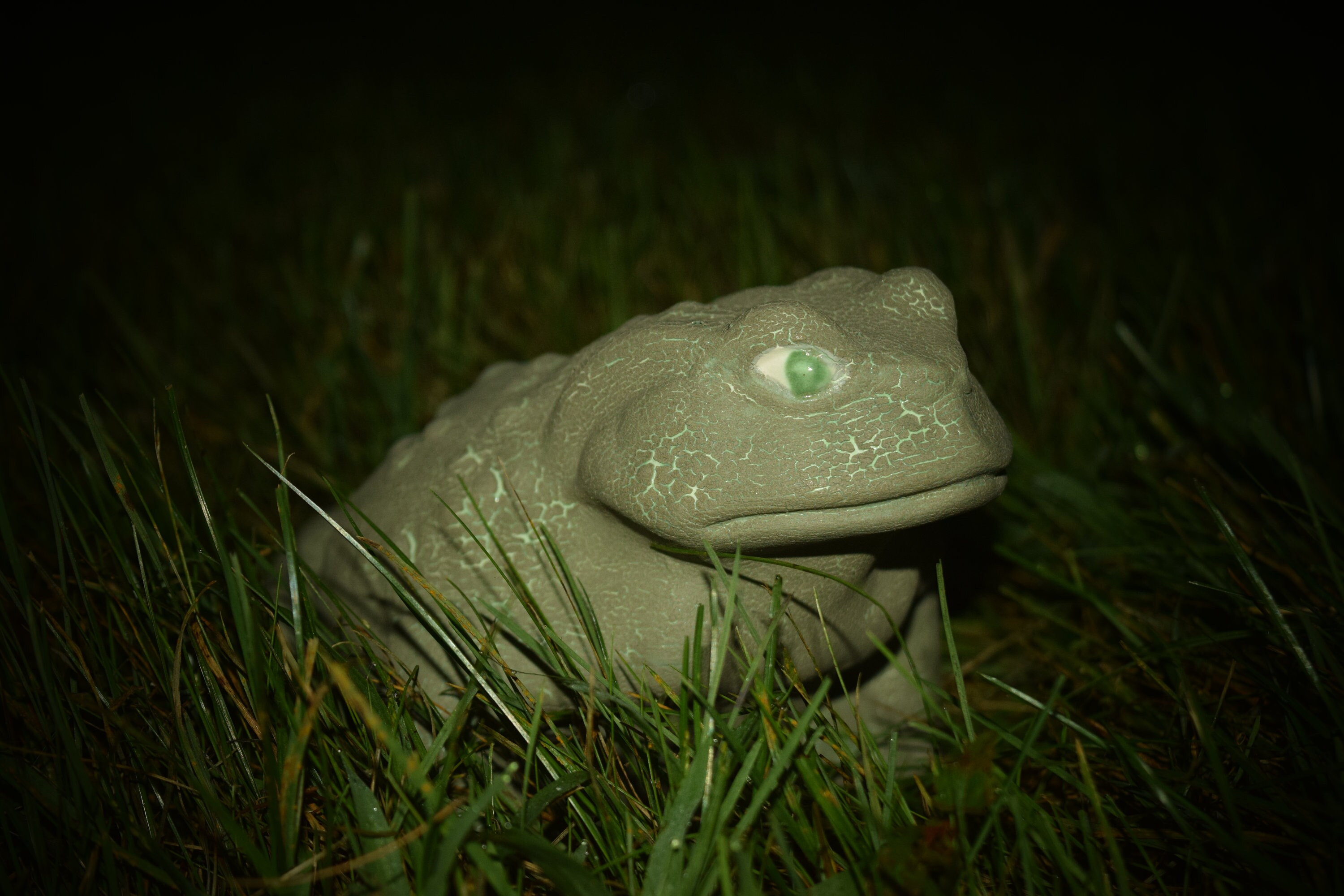 Handmade Ceramic Frog Garden Statue Outdoor or Indoor - Etsy