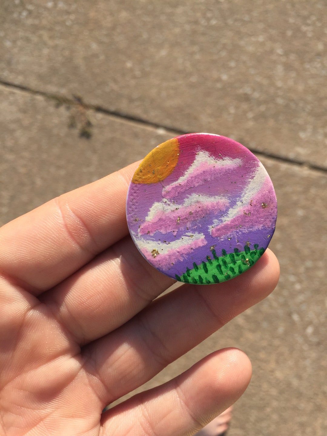 Painted Sky Pop Socket - Etsy