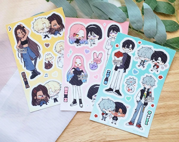 Alien Stage Sticker Sheets Etsy