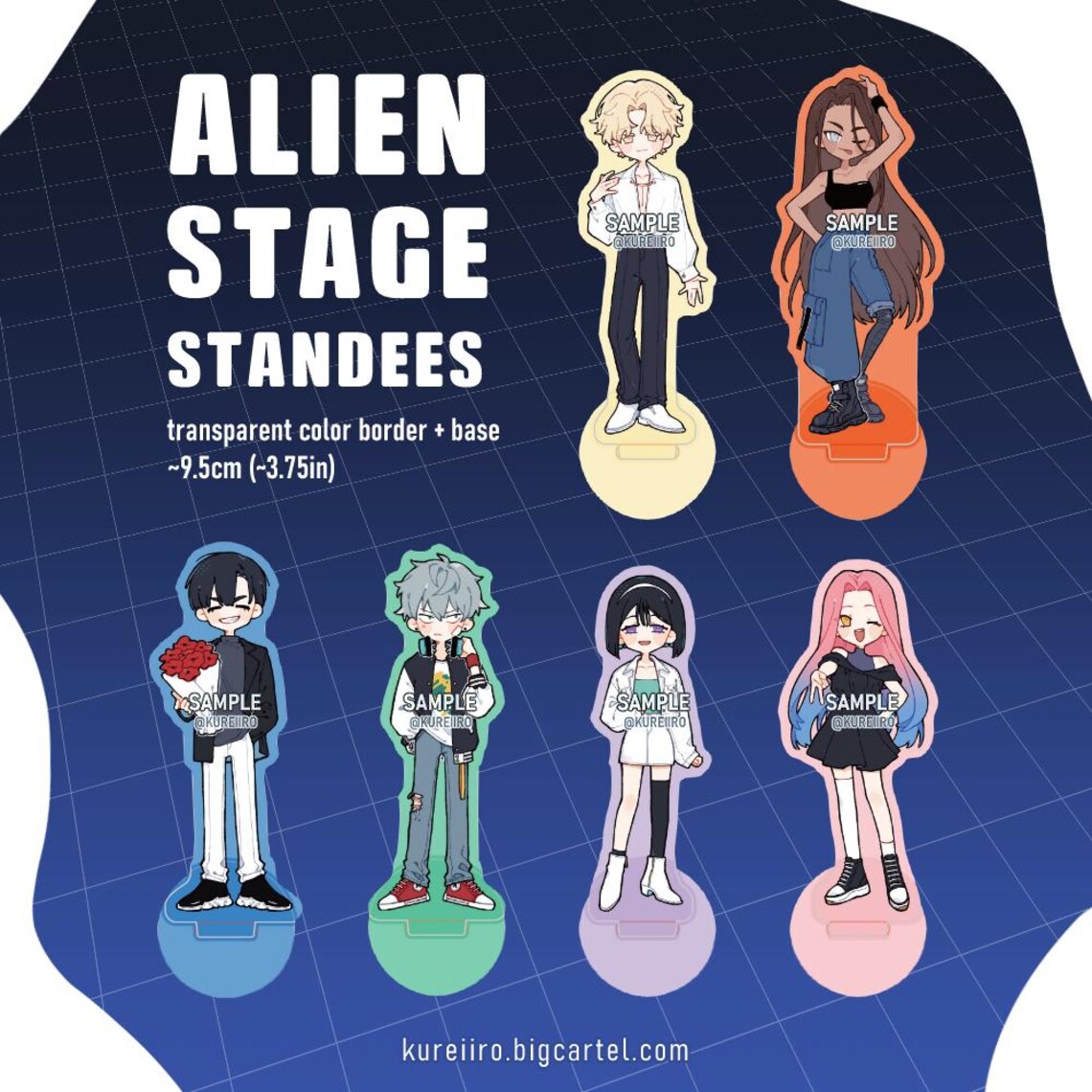 Alien Stage | Character Standees - Etsy