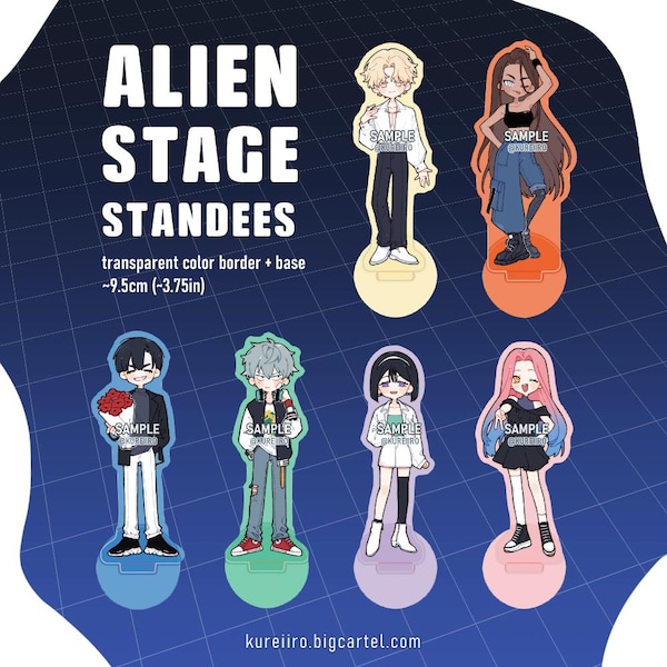 Alien Stage Figurines - Etsy