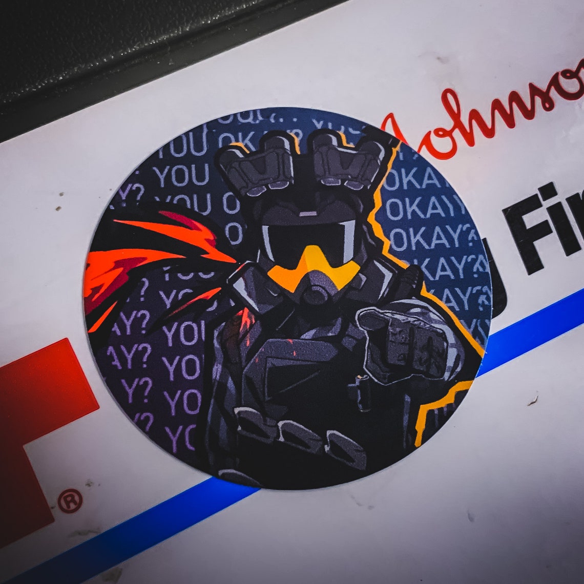 SCP Overlord Vinyl Stickers SCP Foundation SCP Stickers | Etsy