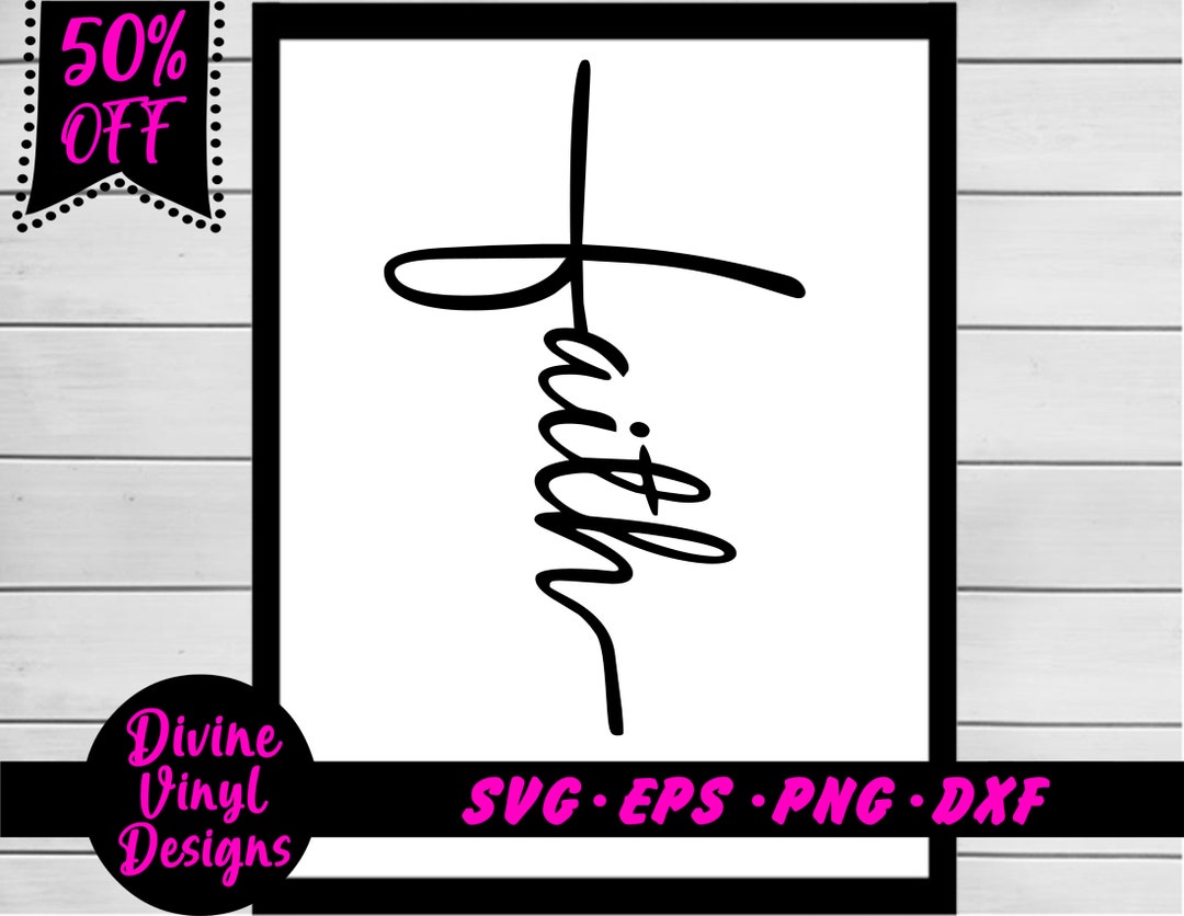 Fe Cruz SVG, Fe SVG, Cristiano SVG, Jesús Cruz Svg, - Etsy México