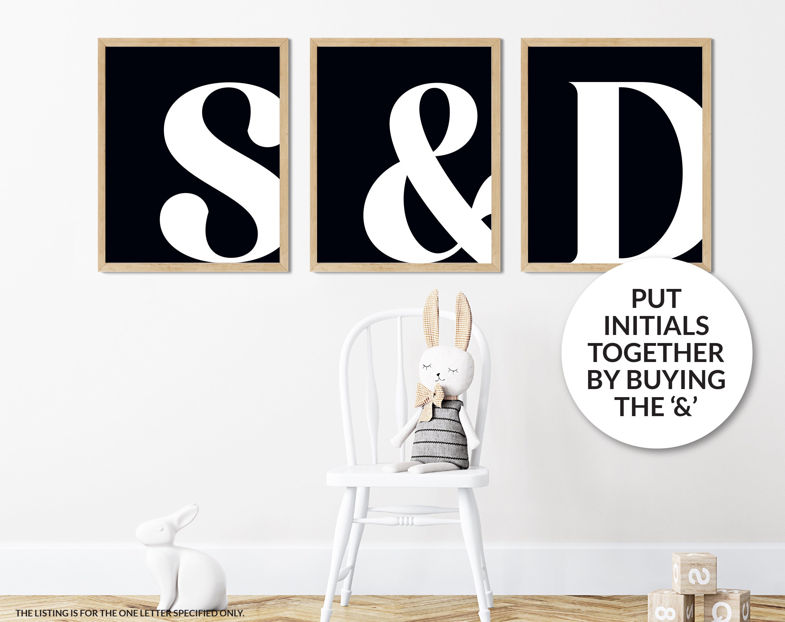 Black U Initial Artwork Letter U Letter Artwork Single Letter Print U ...