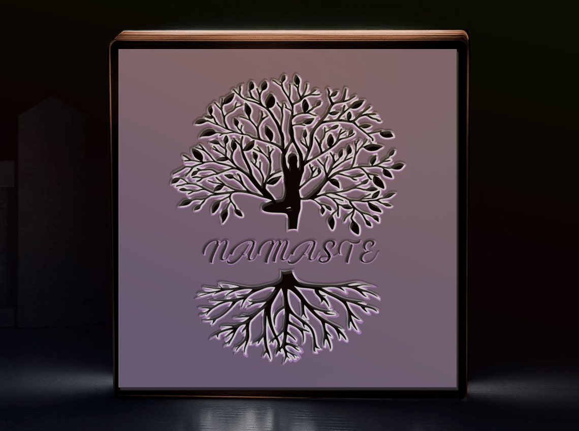 3d Layered Tree of Life Svg 3d Namaste Svg SVG PNG Cdr - Etsy