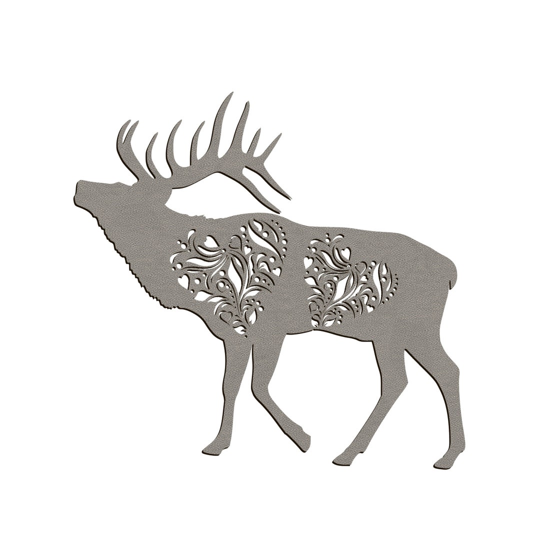 Deer | Laser Cut Files | Paper Cut Files | SVG | CDR | Png | Dxf | Dwg ...