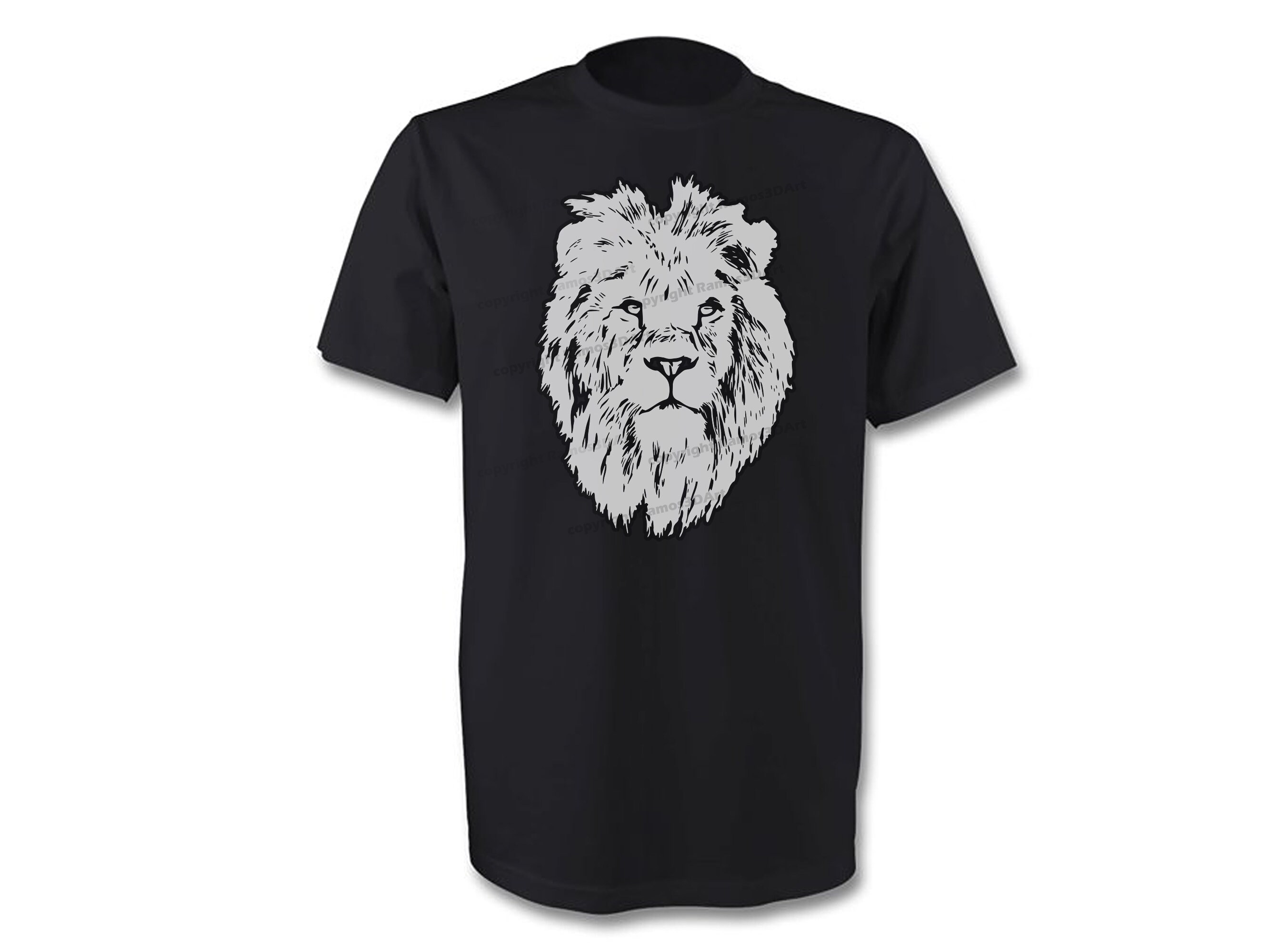 Lion Head Ver.3 Svg, 2 Layers Lion Design for Laser Engrave ...