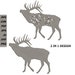 Deer | Laser Cut Files | Paper Cut Files | SVG | CDR | Png | Dxf | Dwg ...