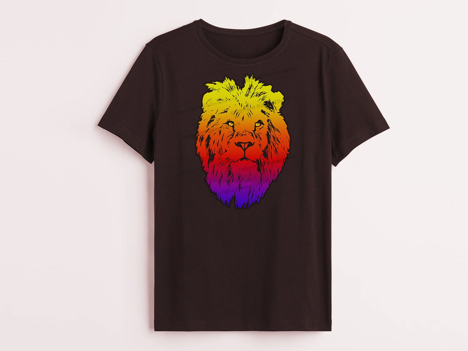 Lion Head Ver.3 Svg, 2 Layers Lion Design for Laser Engrave ...