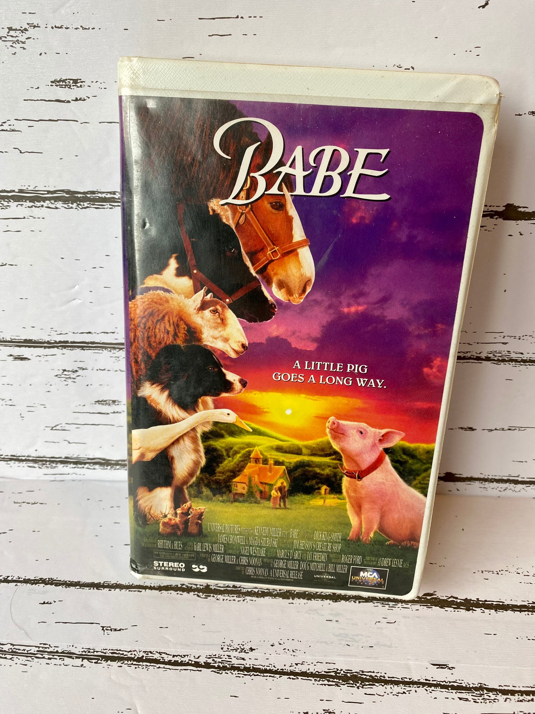 Babe the Sheep Pig Babe VHS Vintage Vhs Babe Movie Babe | Etsy