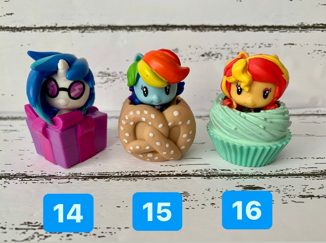 My Little Pony Cutie Mark Cupcakes