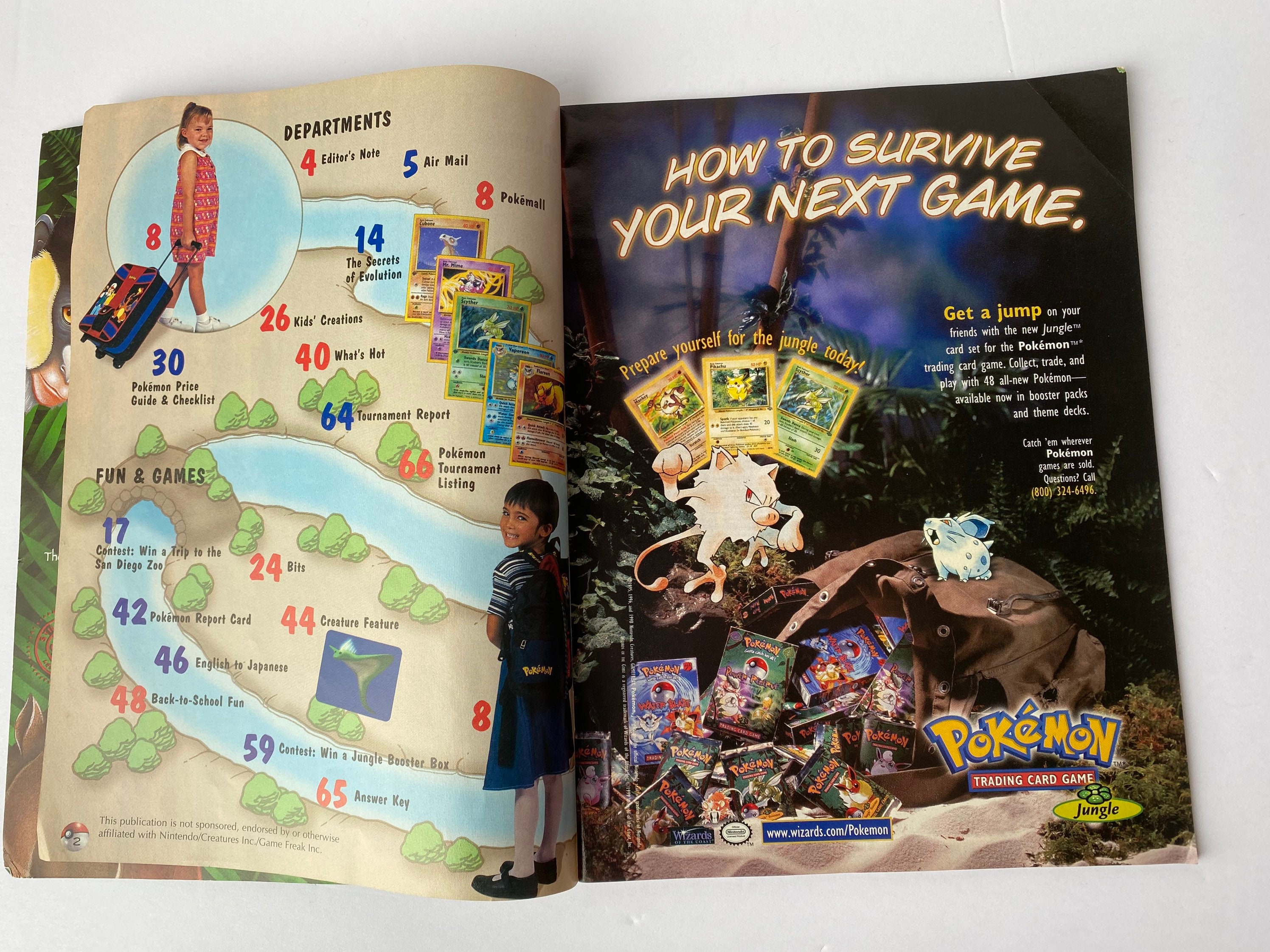 Pokemon Pokémon Magazine Beckett Pokémon Collector Beckett - Etsy Nederland
