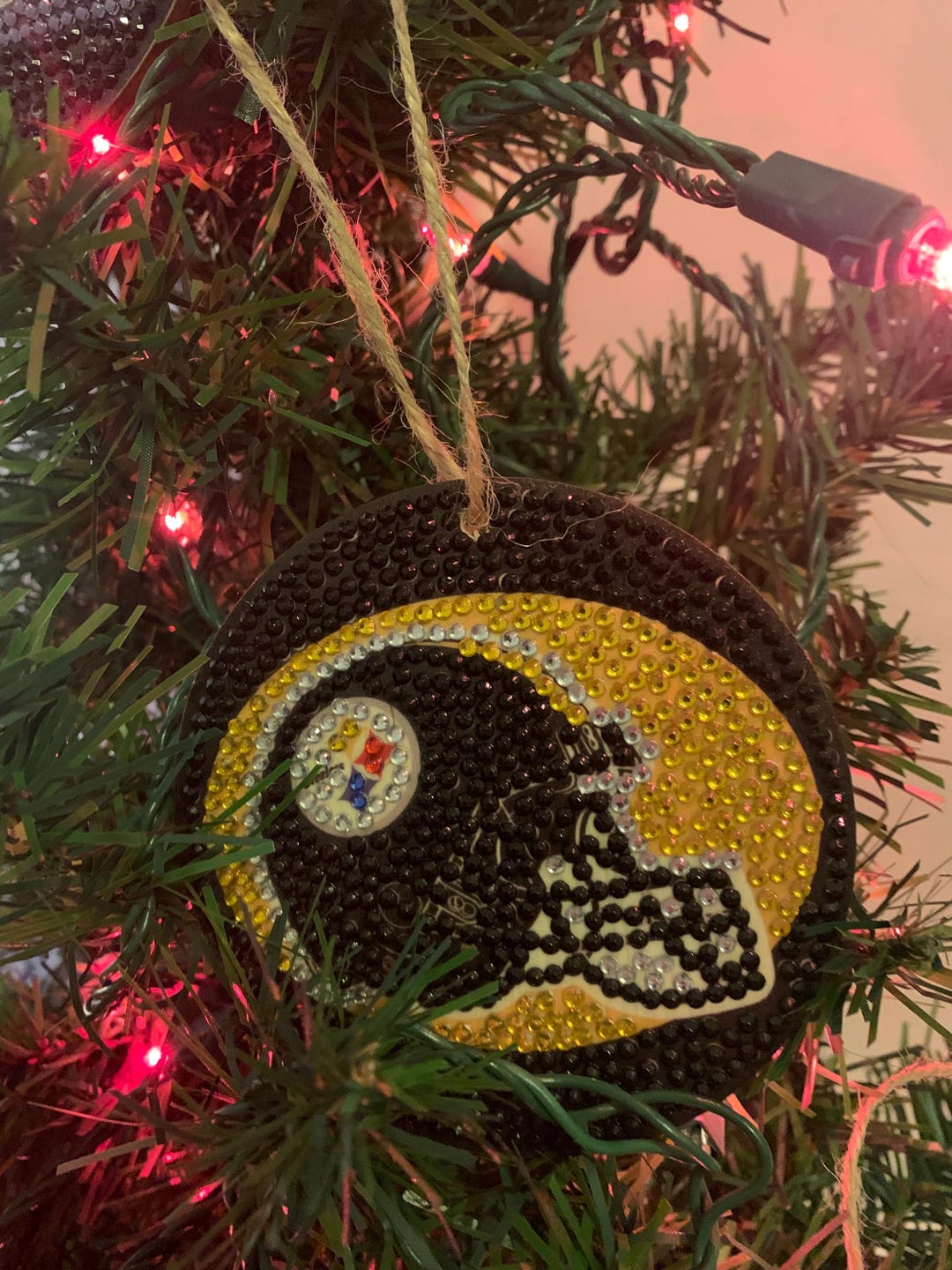 Pittsburgh Steelers Diamond Art Ornament - Etsy