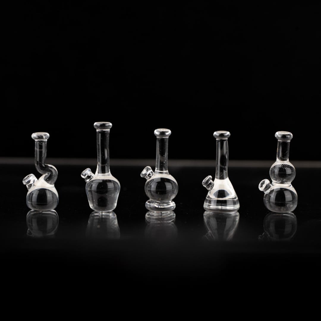 5-piece Clear Glass Minifigure Glass Replica Beaker Set - Etsy