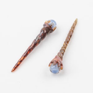 2-pack Minifigure Glass Wizard Staff - Etsy
