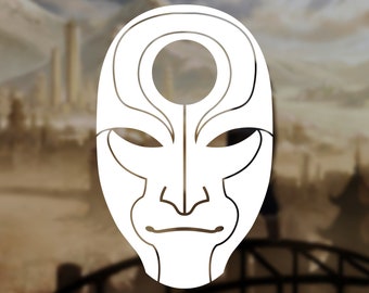 Legend of Korra Amon Mask - Etsy