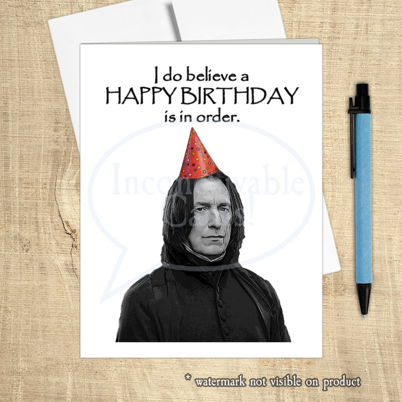 Funny Wizard Birthday Card - Etsy Australia