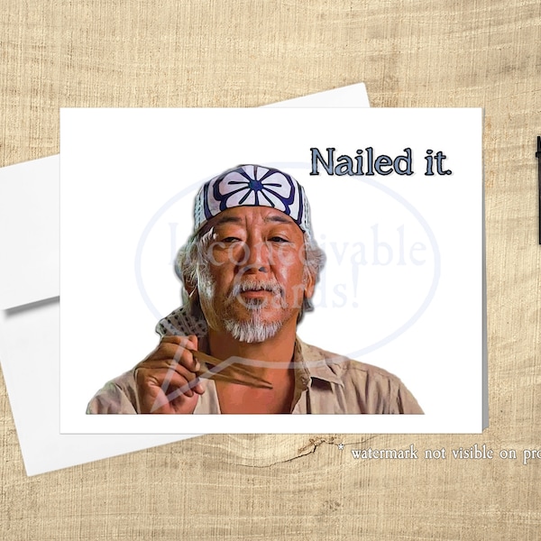 Karate Birthday Card - Etsy