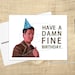 Psych Birthday Card Shawn and Gus, Funny TV Show, TV Detective, Card ...
