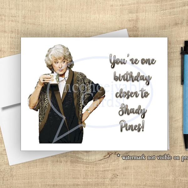 Shady Birthday - Etsy