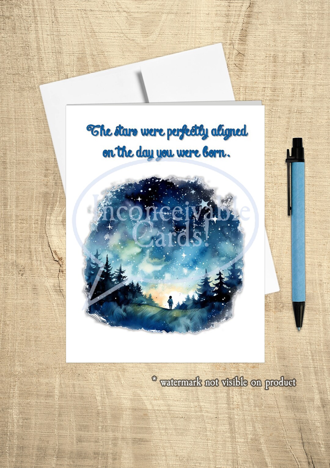 The Stars Were Perfectly Aligned Birthday Card, Rude Birthday Card - Etsy