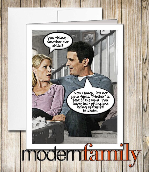Phil Dunphy for Father or Mother Funny Card | Etsy