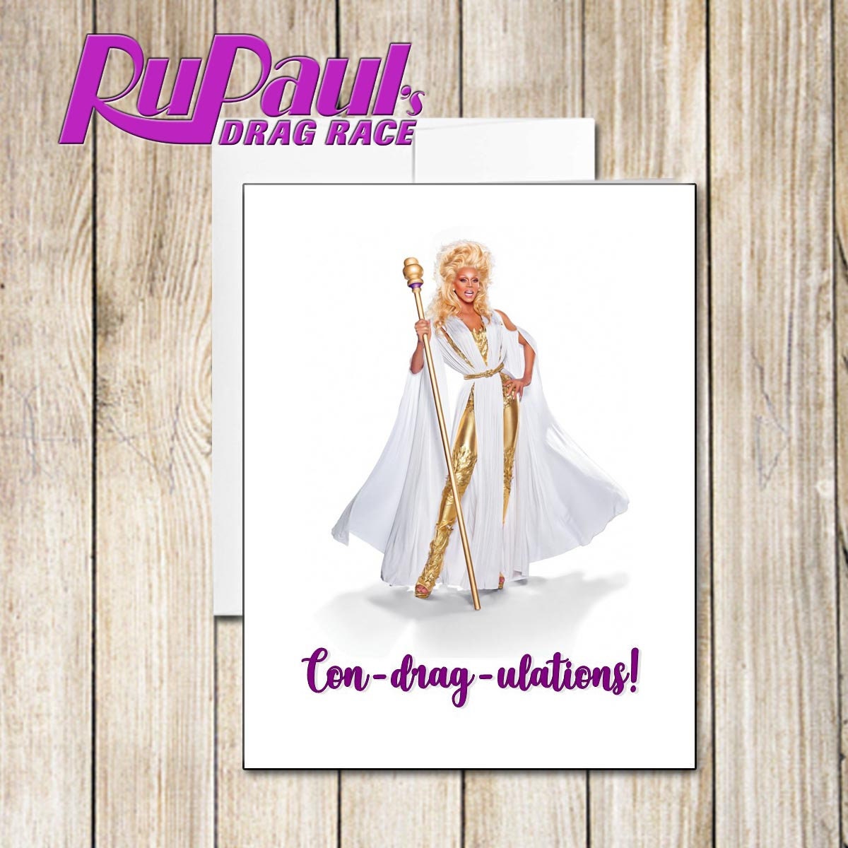 Rupaul Funny Congratulations Card Raunchy Humor Card Drag - Etsy